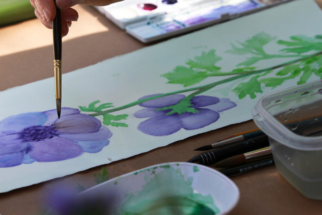 Watercolor Painting with Lydia Delgado~registration closed, please ...